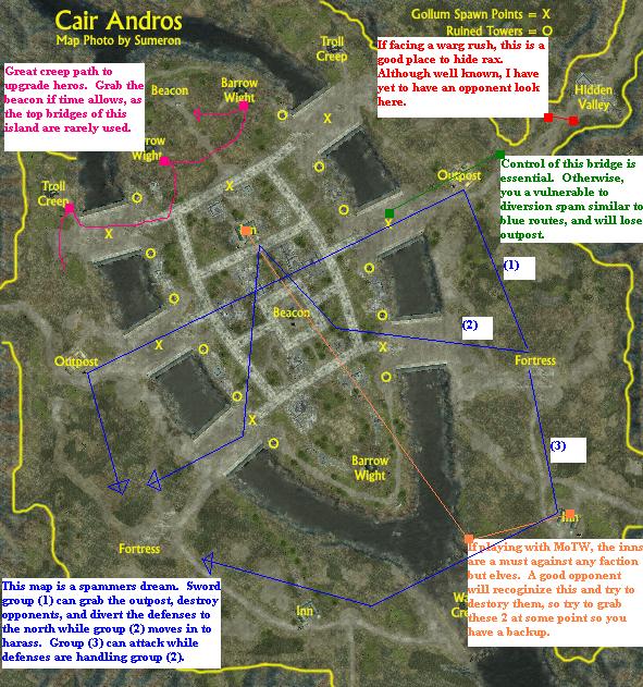 Map Strategy Discussion - Cair Andros - GameReplays.org